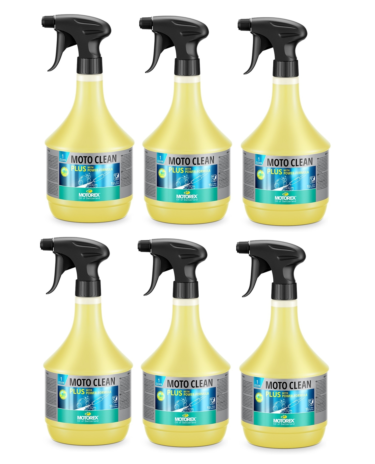 Motorex Moto Clean Plus 6x 1L Motorrad Reiniger, Moto Clean 900, Bike ...
