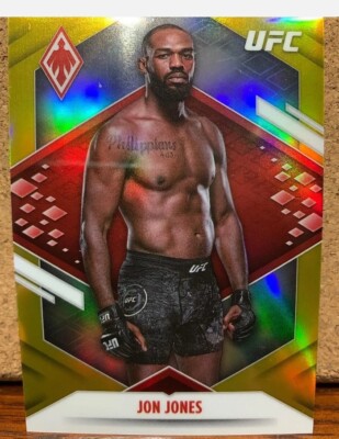 JON JONES 2022 PANINI chronicles ufc phoenix gold /10. | eBay