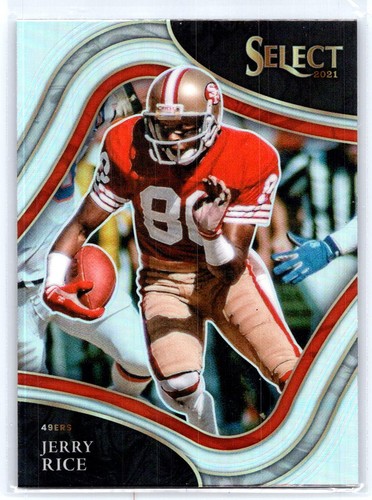 Jerry Rice 2021 Panini Select #337 Silver Prizm | eBay