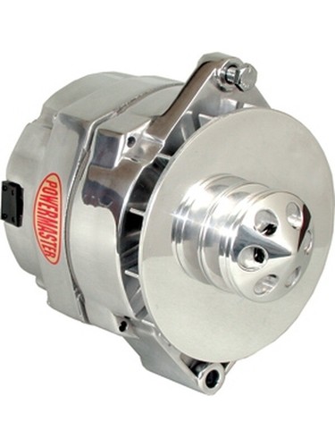 Powermaster Alternator GM Original Look 150 amp 12V 1-Wire Single V-Bel ...