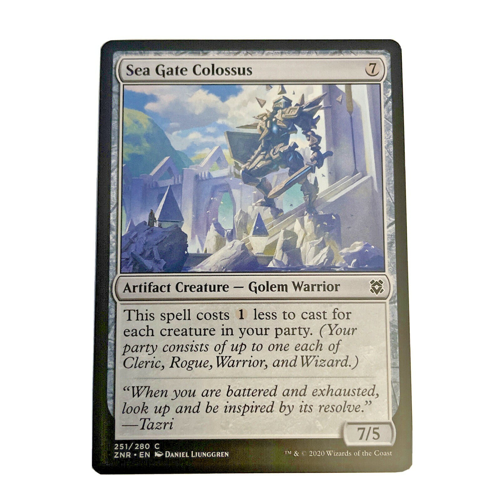 MTG+Sea+Gate+Colossus+Zendikar+Rising+251%2F280+Regular+Common for sale ...