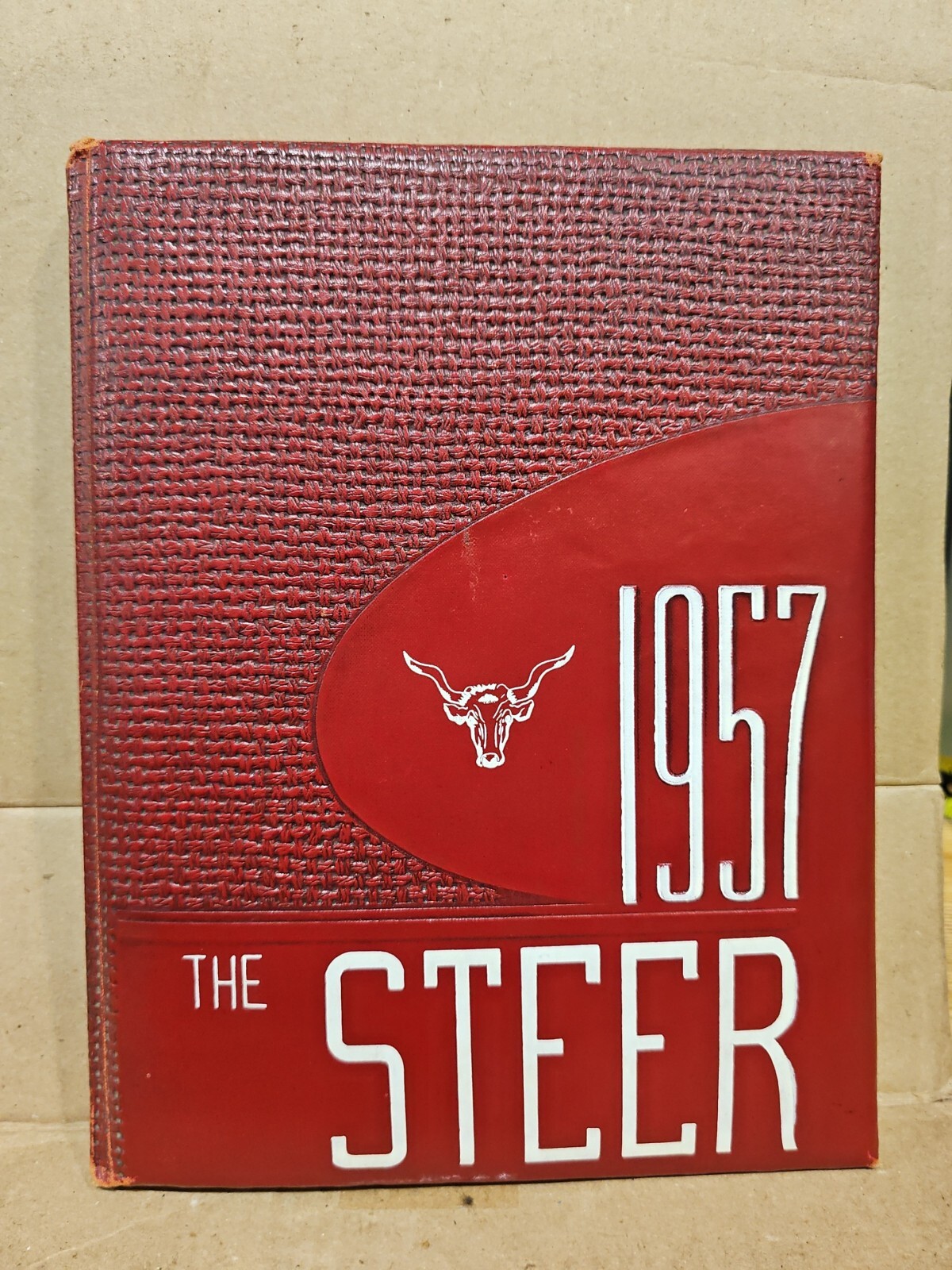 1957 Steer Yearbook,Graham High School,Graham,Texas | eBay