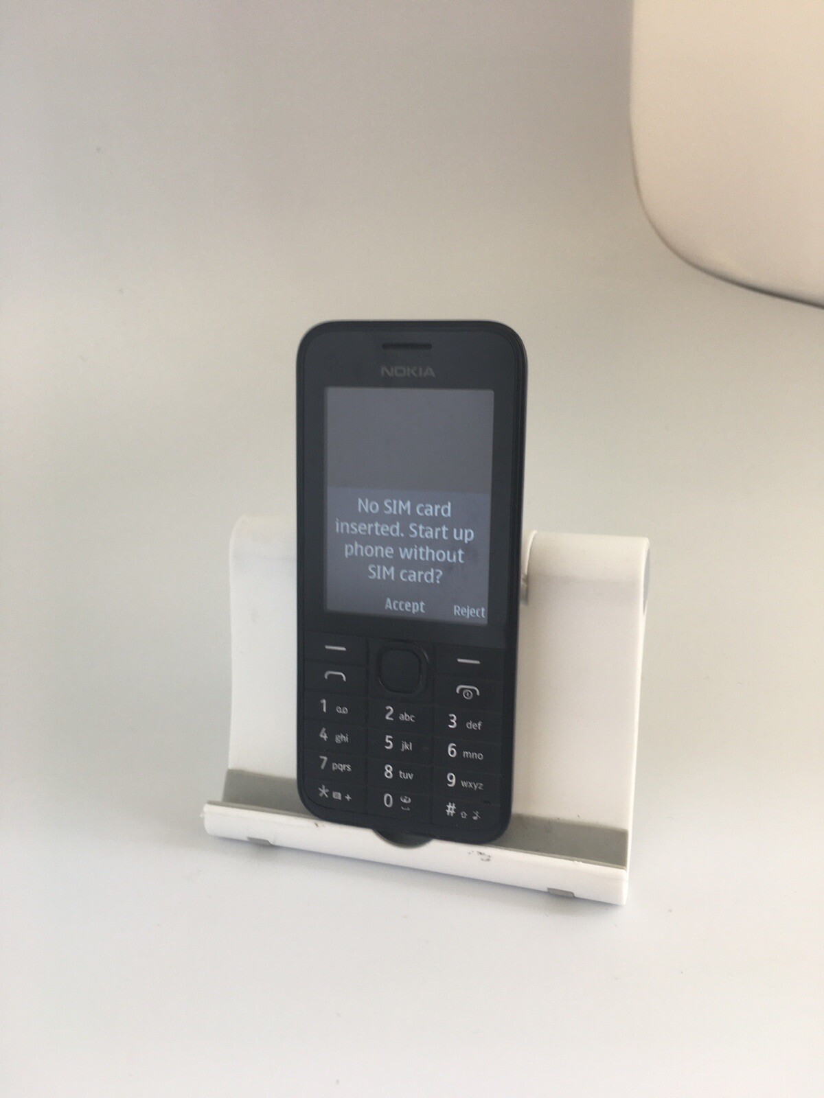 Nokia 208 RM-948 Vodafone Network Black Camera Basic Mobile Phone 2.4 ...