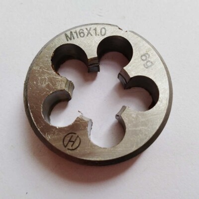 US Stock New HSS 16mm x 1 Metric Die Right Hand Thread M16 x 1mm Pitch ...