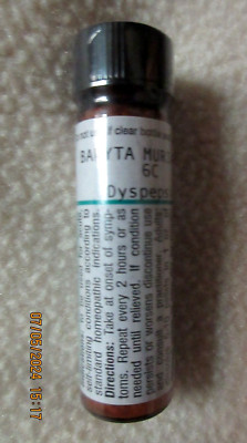 homeopathic remedy baryta muriatica 6c by natural health supply | eBay