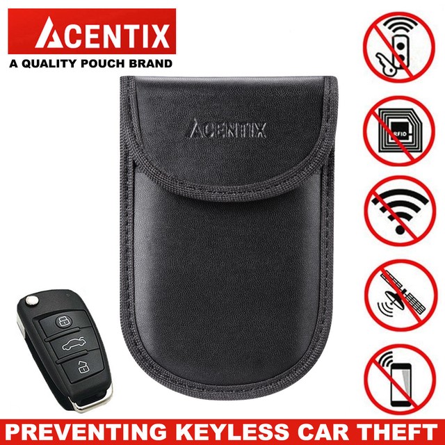 2x Car Key Keyless Entry Anti-theft Fob Signal Protector Guard Blocker ...