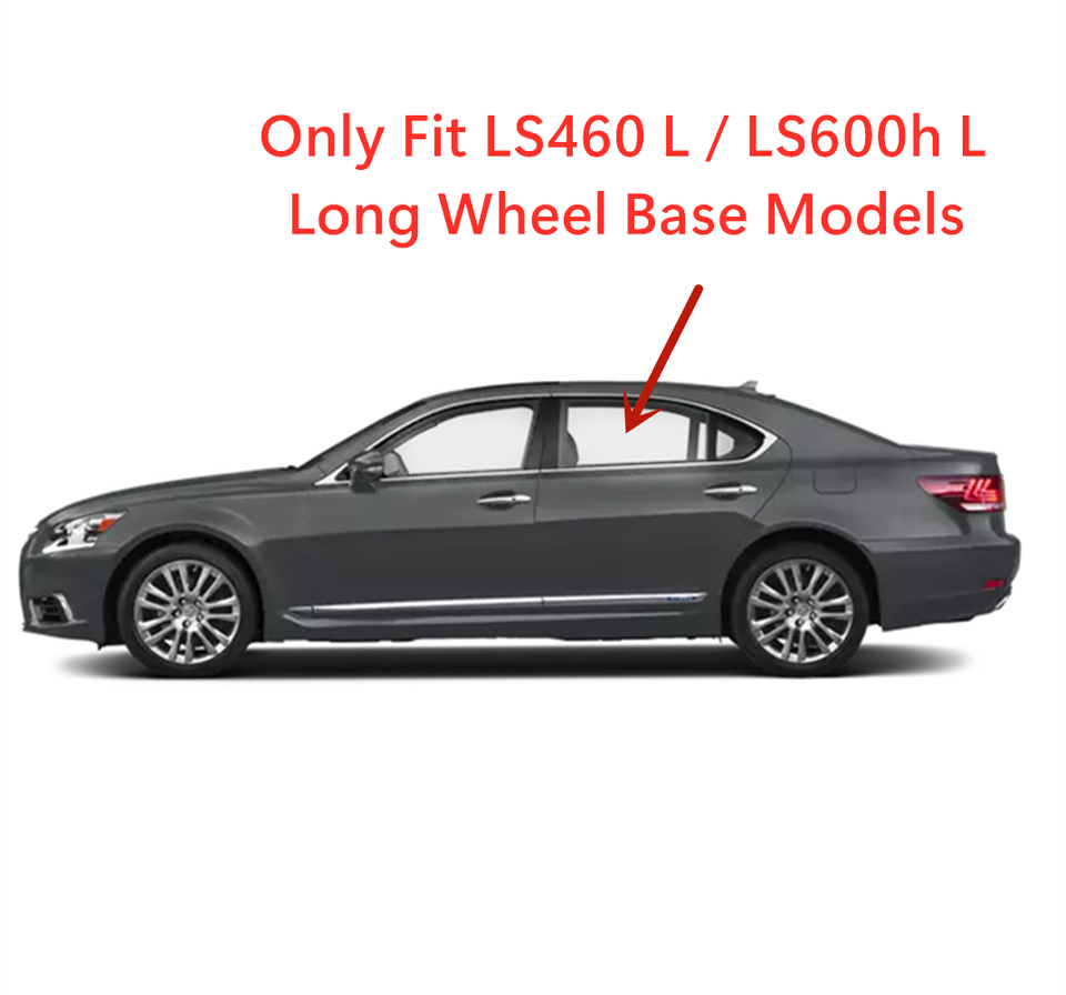 Fits 2007-2017 Lexus LS460 L LS600h L Driver Side Left Rear Door Window ...