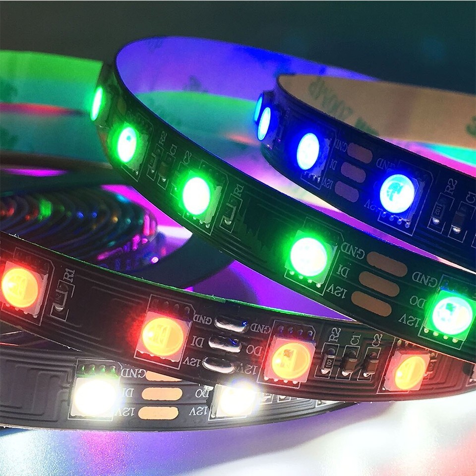 SK6812 RGBW RGBWW Led Strip 4 In 1 One IC Drive 3leds/6leds Led Light ...