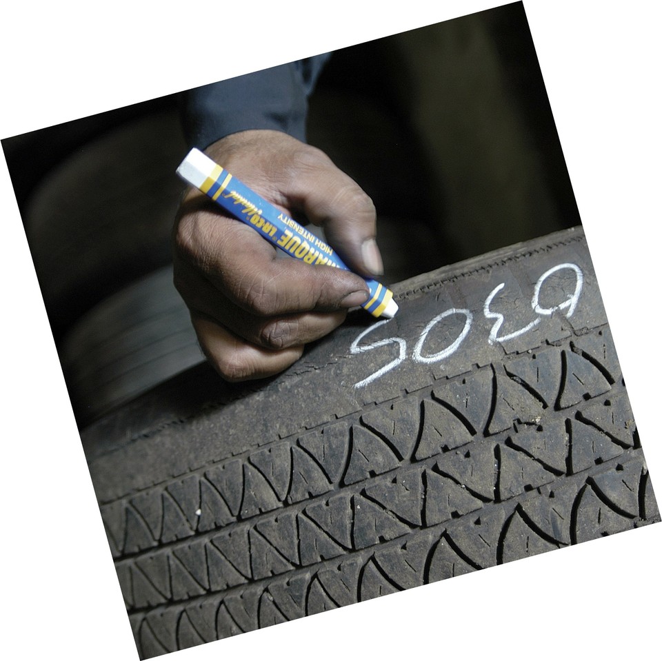 Markal Tyre Marque Tire Marking Crayon for Temporary Tire Marking, -20 ...