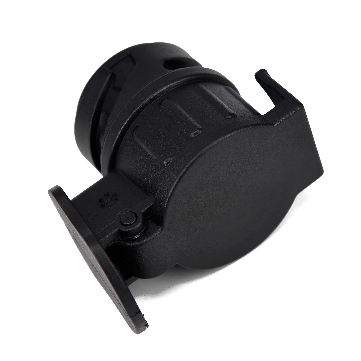 Black Trailer Truck 13 Pin To 7 Pin Plug Tow Bar Socket Adapter ...