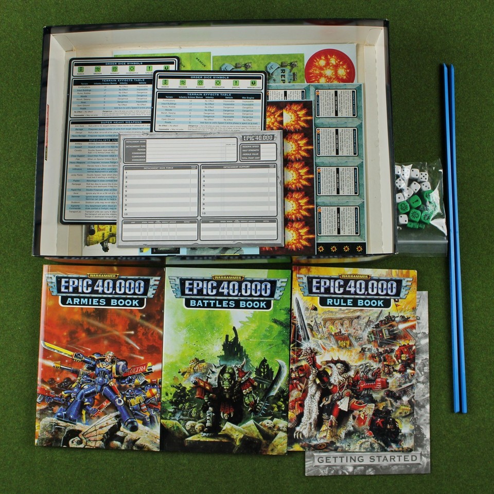 Epic 40K Core Game Boxed Set (Complete!) Rare OOP Games Workshop ...