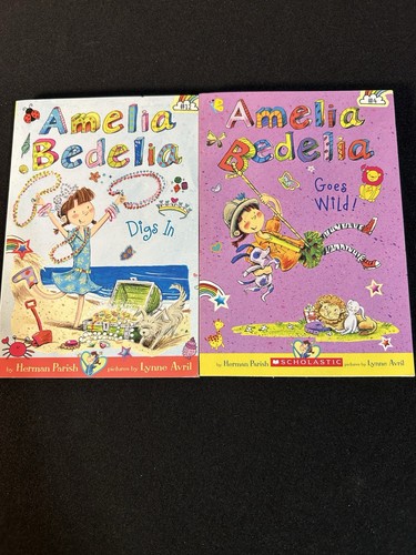 Lot Of 2 Amelia Bedelia Books By Herman Parish, Book #12 And #4 | eBay