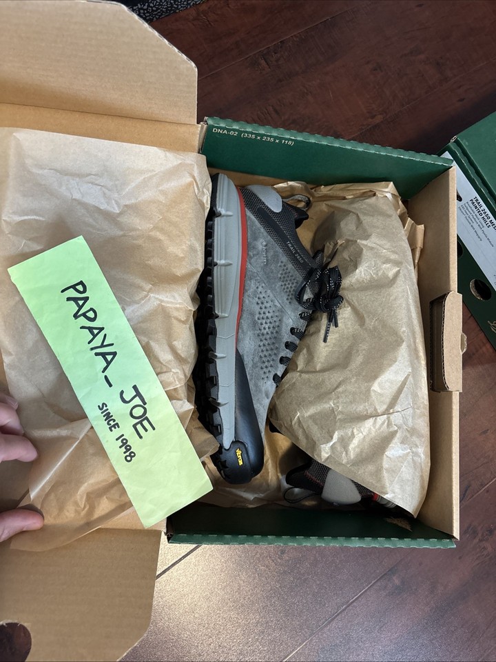 Danner Men's Trail 2650 GTX Dark Gray/Brick Red Training Hiking Shoes ...