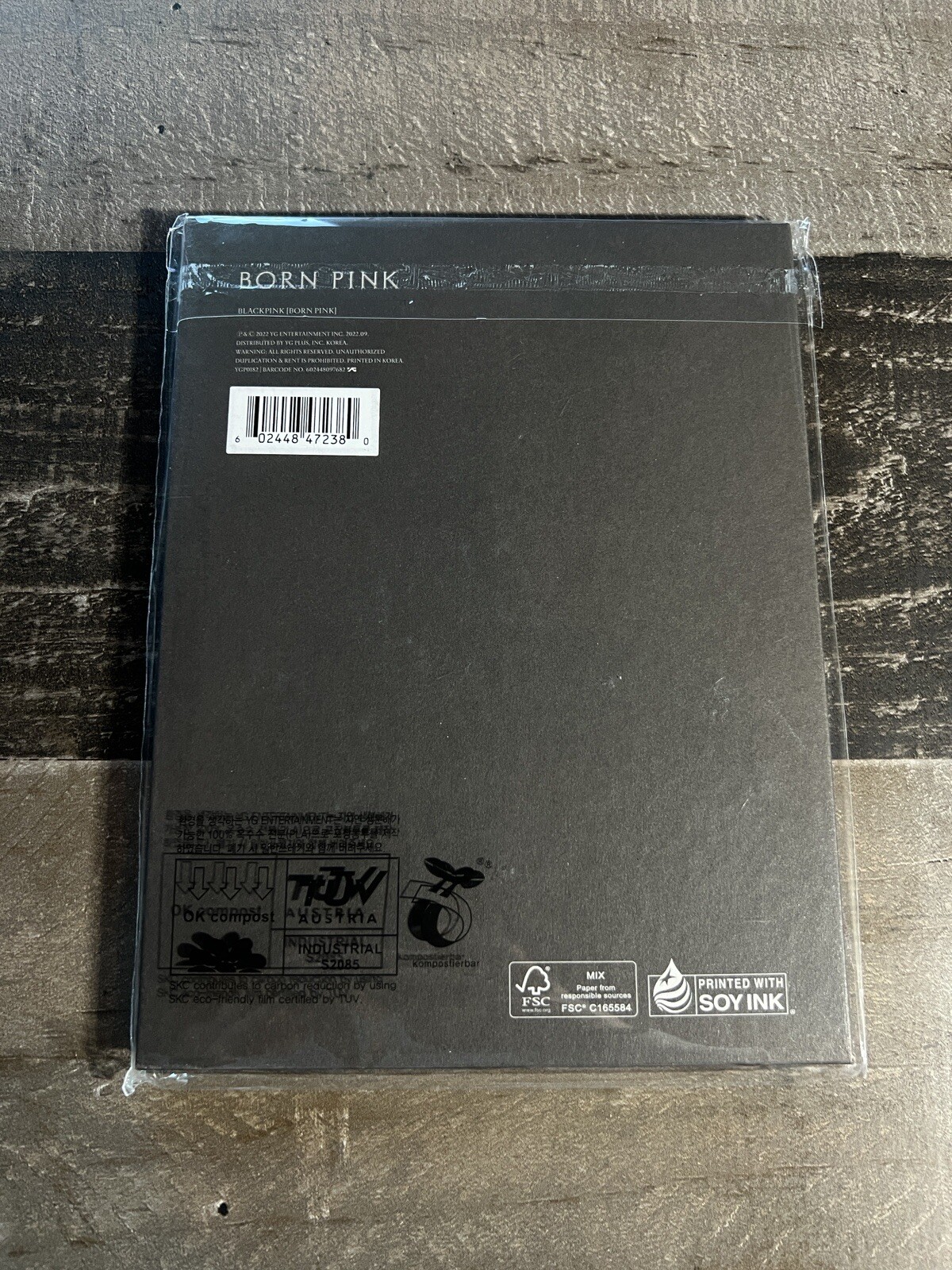 Blackpink Lisa Born Pink signed autographed Digiback brand new Pink ...