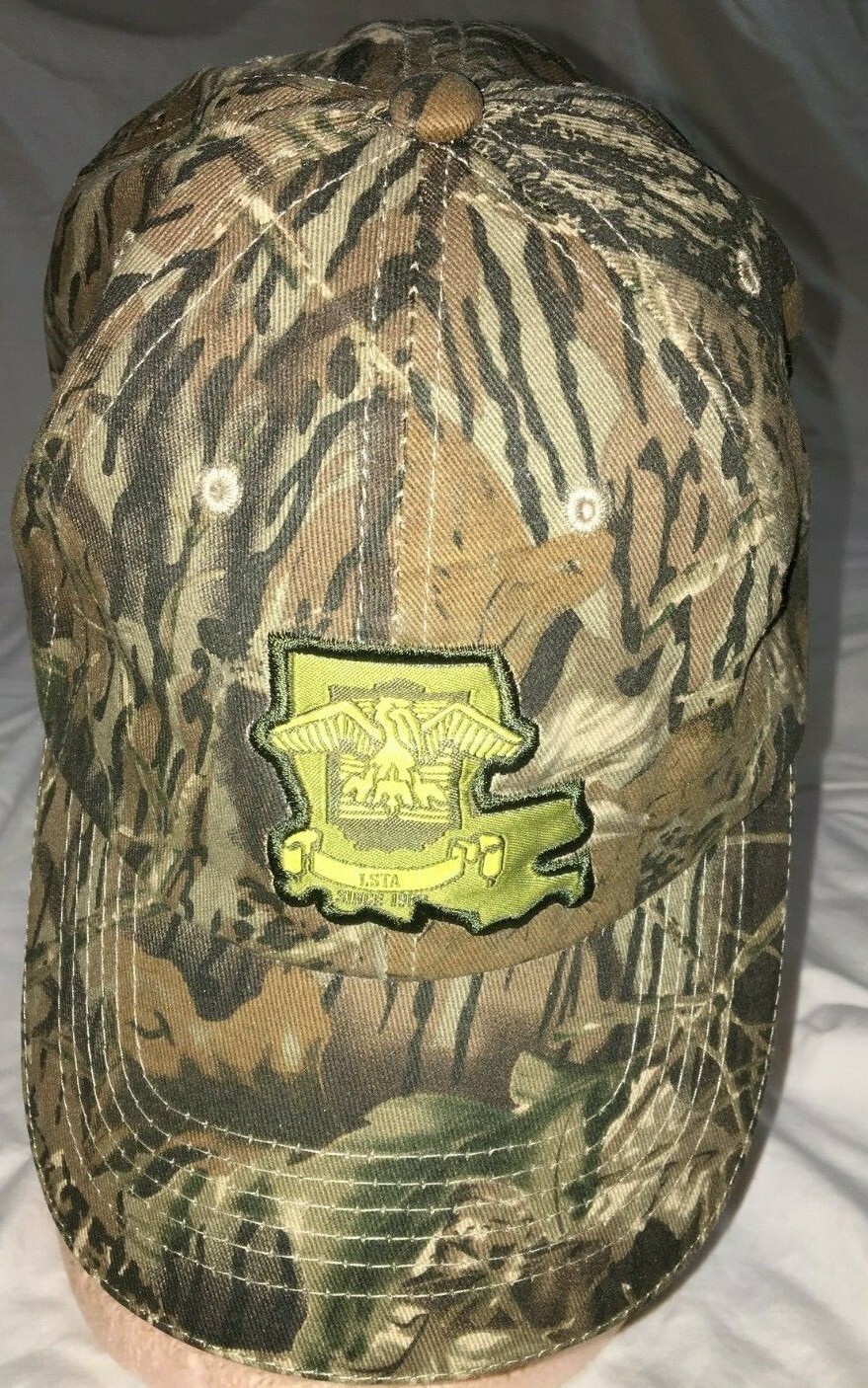Louisiana State Troopers Association Camo Strapback Cap | eBay