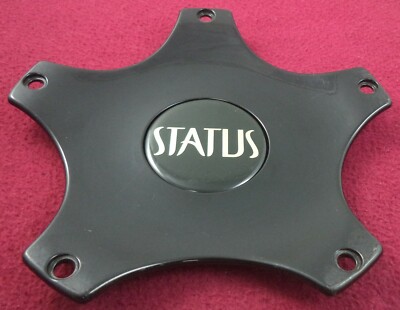 Status Alloy Wheels Gloss Black Custom Wheel Center Cap # 313-1CAP ...