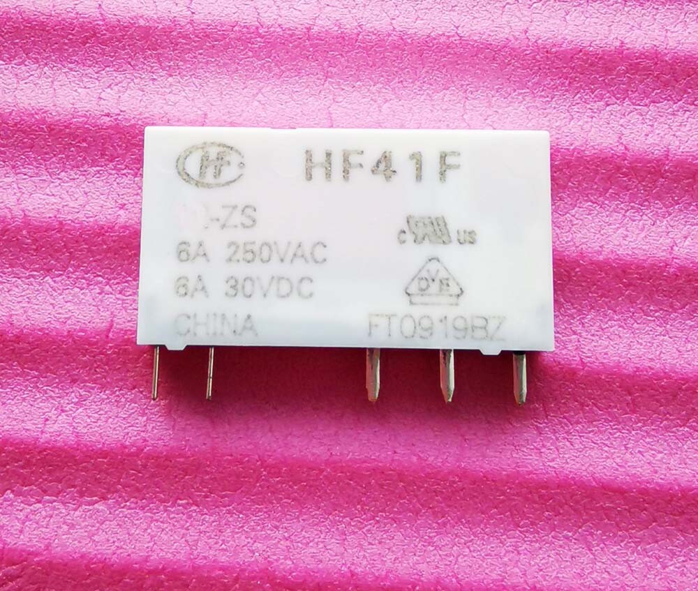2pcs 24V HF41F-24-ZS 6A 250VAC HONGFA Relay 5Pins | eBay