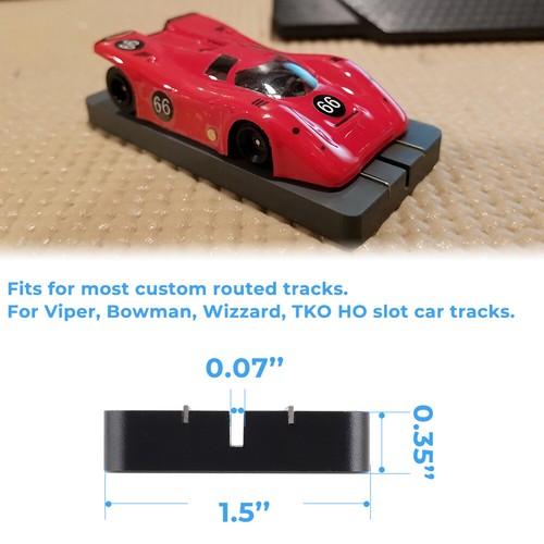 For Viper Bowman, Wizzard, BSRT HO Slot Car Tool Aluminum Chassis Setup ...