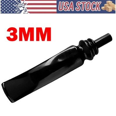1PC Bent Pipe Stem Acrylic Stem Mouthpiece Replacement For Tobacco Pipe ...
