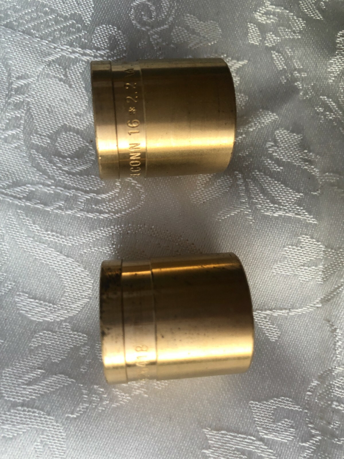 rehau 20 PCS Sleeve Ring 16mm1/2" Certifiated Brass Crimp Fittings 4 ...