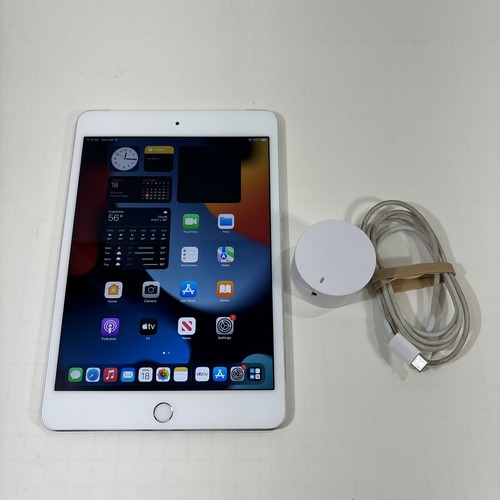 APPLE IPAD MINI 4 WIFI TABLET A1550 32GB Silver Cellular | eBay