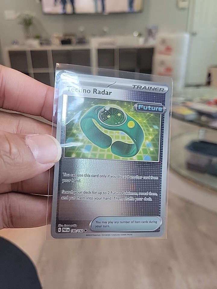 Techno Radar 180/182 S&V Paradox Rift Reverse Holo Trainer Item Pokémon ...