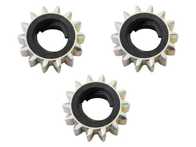 3x Pignon de démarreur métal 14 dents adapté pour Briggs & Stratton ...