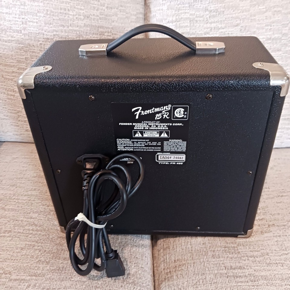 Perfect Fender Frontman 15R Amplifier Super Clean!! Sounds Awesome ...