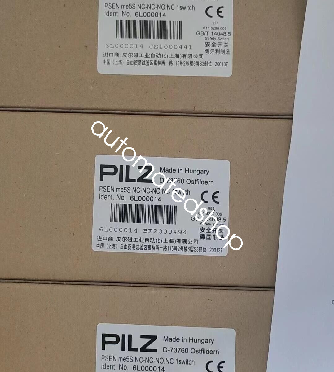 1pc NEW 6L000014 PSEN me5S NC-NC-NO.NC 1switch Shipping DHL or FedEX ...