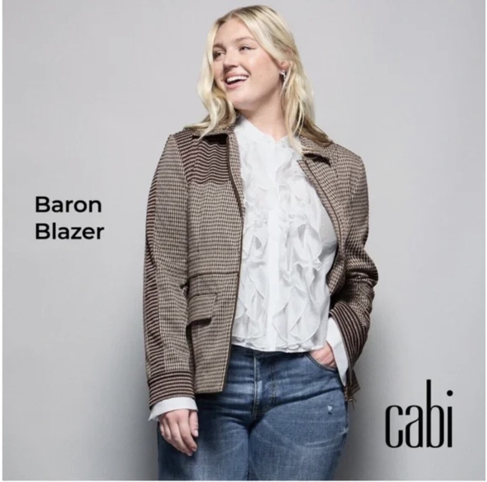Cabi New NWT Baron Blazer #4496 Red White Blue XS - XL Was $199 | eBay