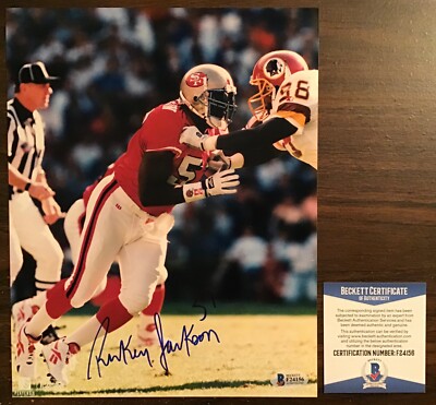 Rickey Jackson autograph 8 X 10 signed photo BAS auto San Francisco ...