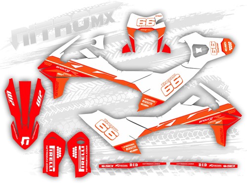 NitroMX Graphics Kit for KTM 690 Enduro-R 2019 2020 2021 2022 2023 2024 ...