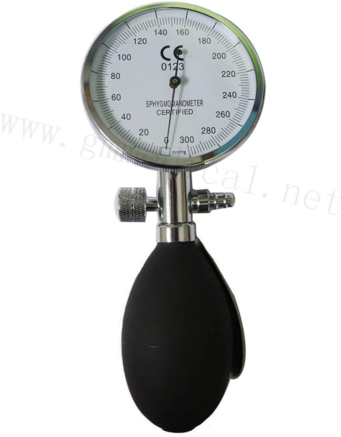 Hand-held Aneroid Sphygmomanometer with Pressure Inflation Bulb Manual ...