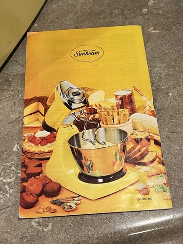 Vintage 1970's Sunbeam Mixmaster Power Plus Mixer - In Good Working ...