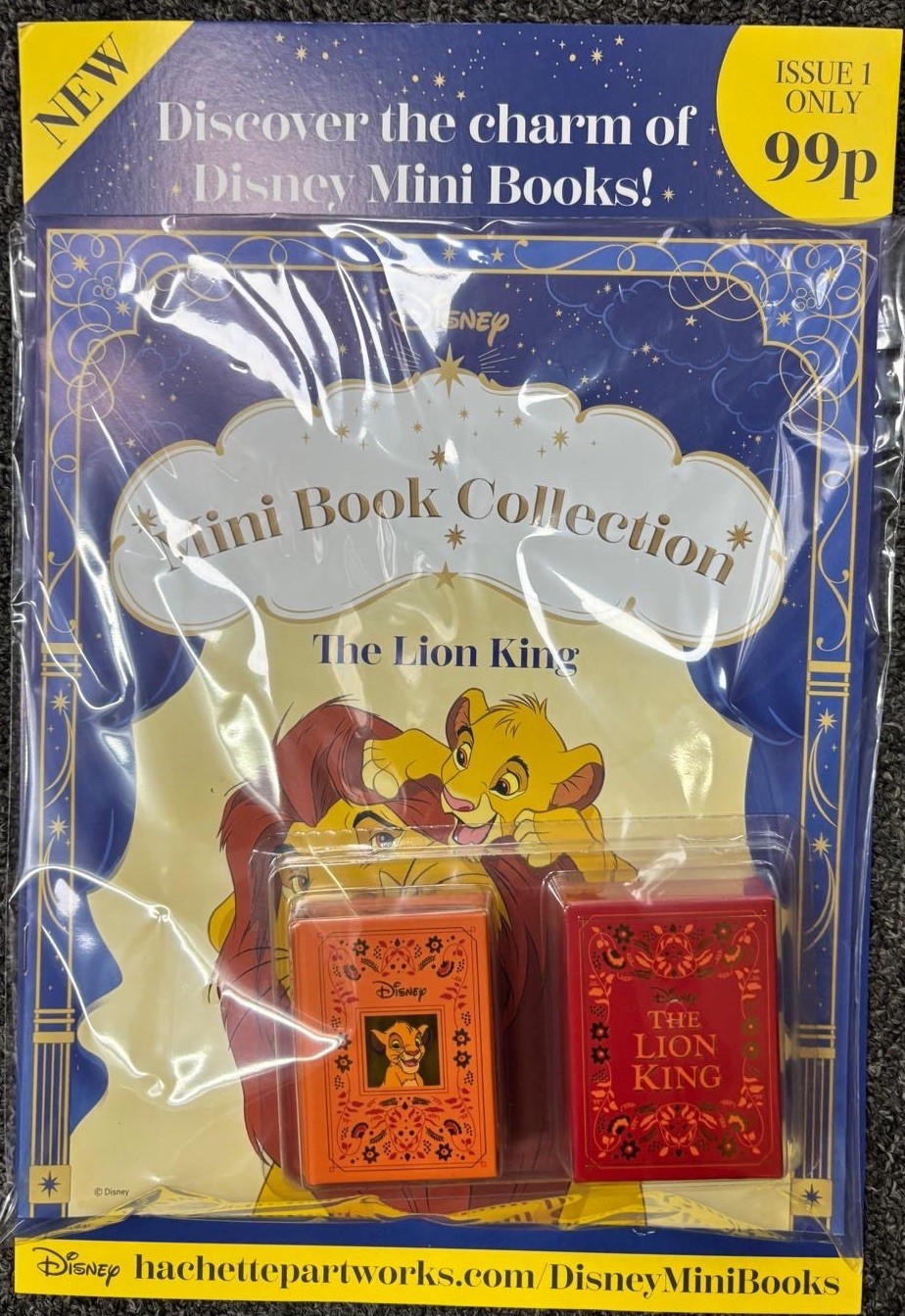 Disney Mini Book Collection Issue 1 - The Lion King | eBay UK