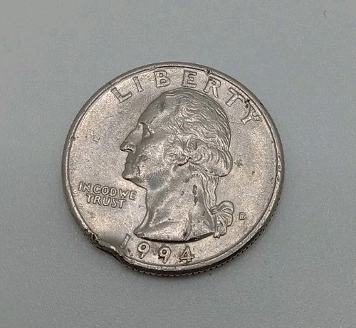 1994 D Washington Quarter with Die Break Errors | eBay