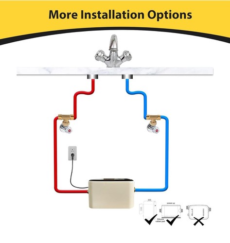 Digital Instant Hot Water Recirculating Pump System - Under-Sink ...