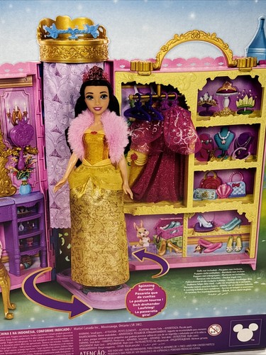 Disney Princess Closet Playset Mattel 25 Accessories Ready for the Ball ...