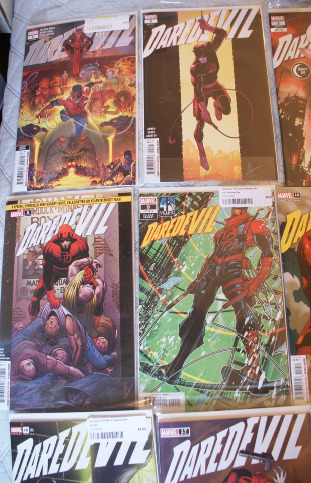 Daredevil (2023) 1-23 full set run Variants Elektra Saladin Ahmed ...