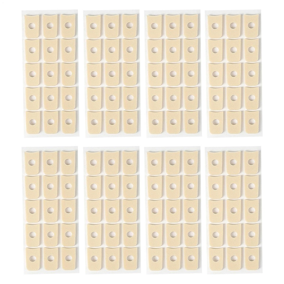 120Pcs Corn Foam Cushion Adhesive Protective Ring Pads Plasters Foot ...