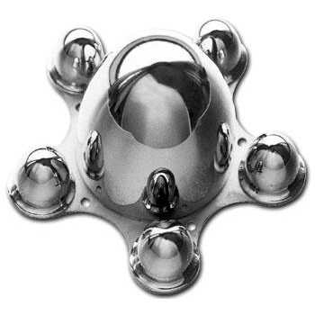 5 on 5-1/2" Chrome SPIDER Center Caps (4) Cool Custom ,Bomber,Lead Sled ...
