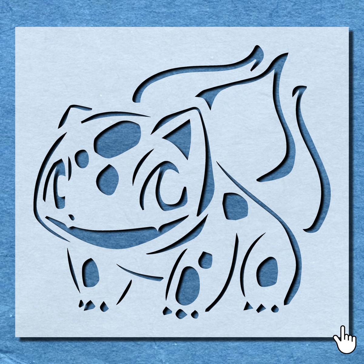 Stencil Pokemon Snorlax