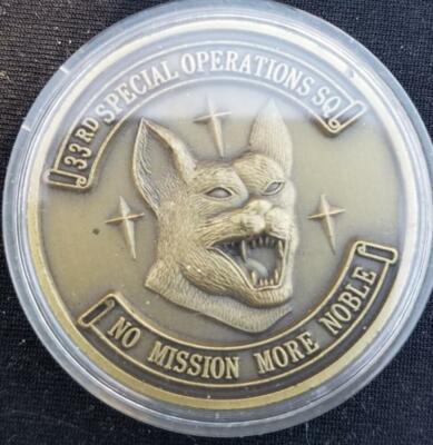 USAF AFSOC 33rd SOS US Air Force Special Operations Command 33rd ...