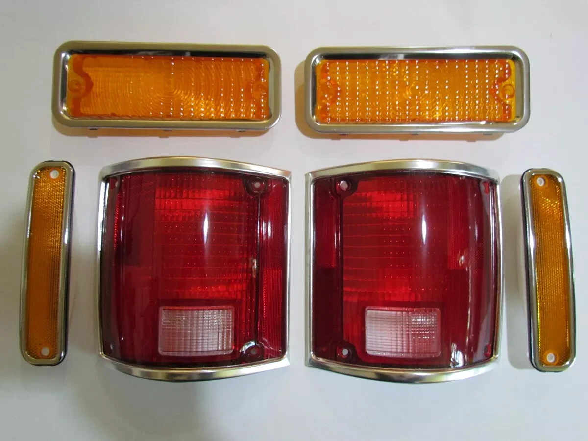Chevrolet Tail Light Front Side Bezel Trim C10 GMC Truck 73 74 75 76 77 ...