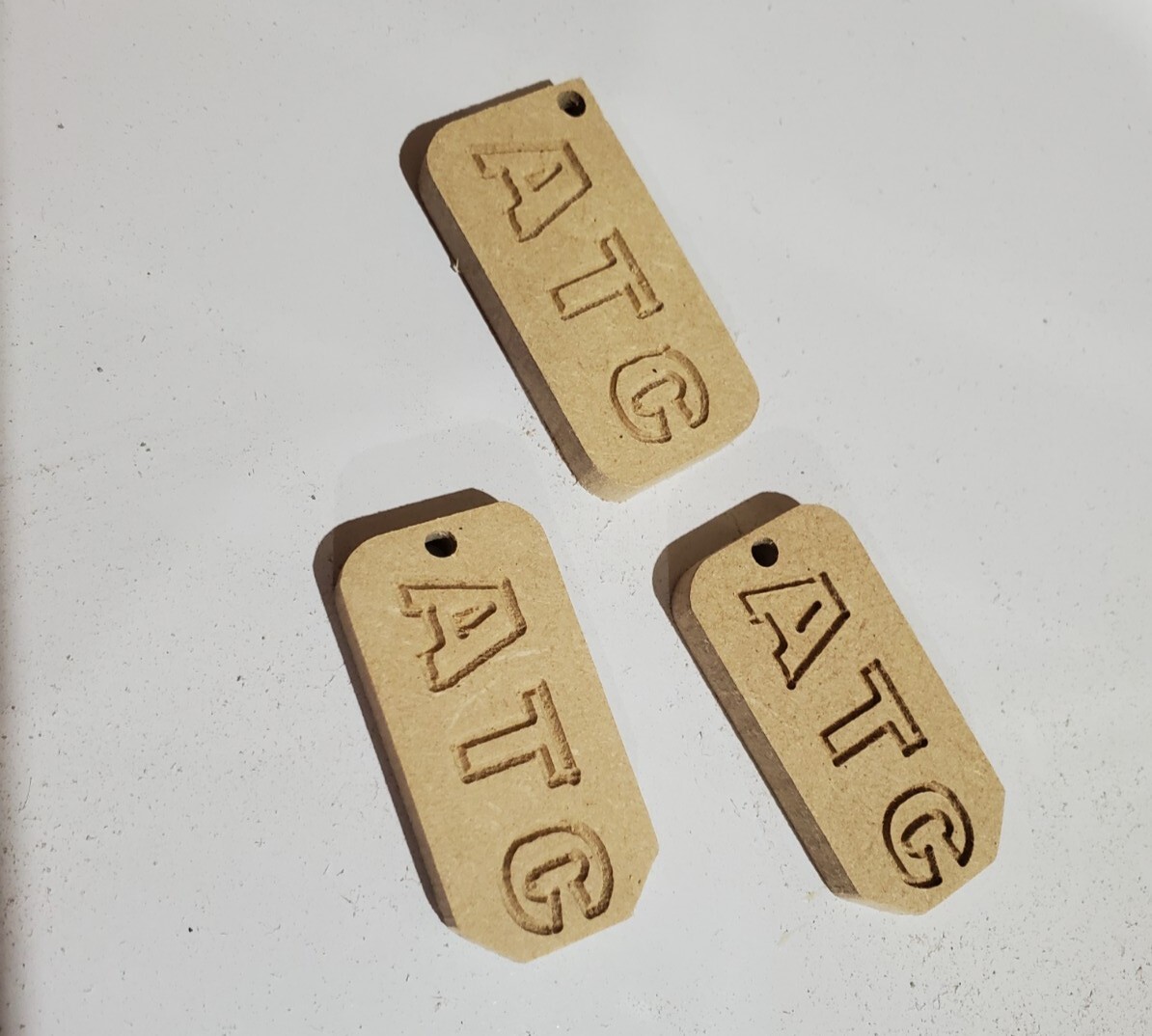 Fully Custom CNC Machined keychains price will vary depending on your ...
