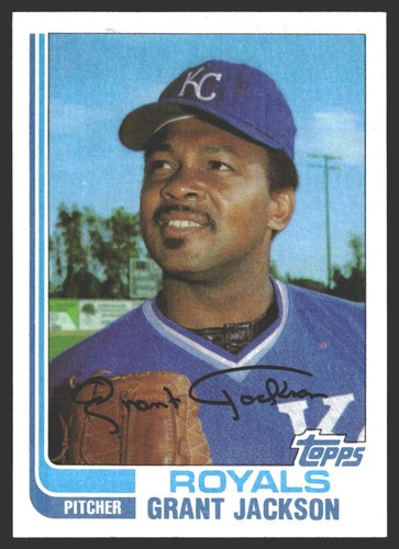Grant Jackson #46T 1982 Topps Traded Kansas City Royals | eBay