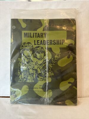 DOA Official ARMY FM 22-100 Milirary Leadership 1990 Sealed Packet 4 ...