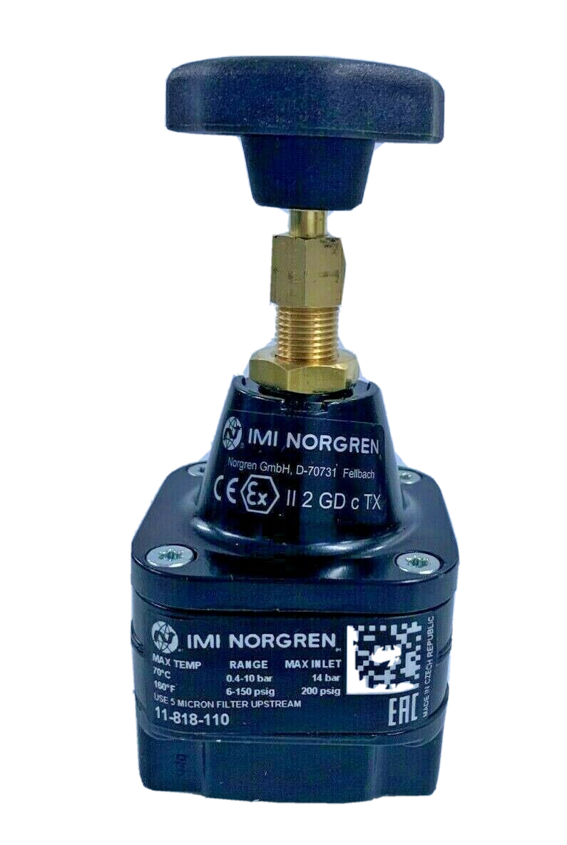 IMI Norgren 11-818-110 Precision Air Regulator G1/4 0.4 to 10 bar 5-150 psi | eBay