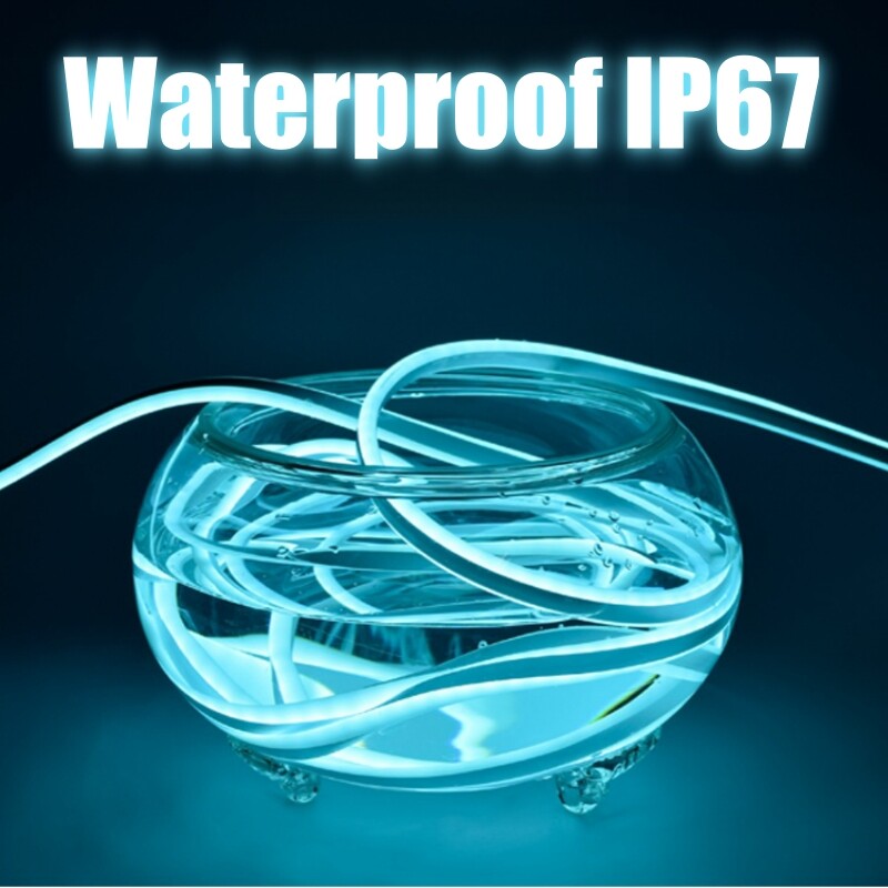 65ft Double-side Neon LED Light Strip 12V 24V Rope Tube Waterproof ...