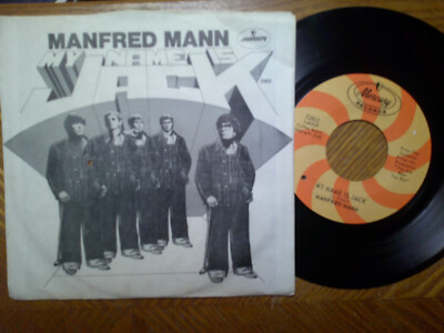 MERCURY 45 RECORD/ w/ SLV/MANFRED MANN/MY NAME IS JACK/THERE IS A MAN ...